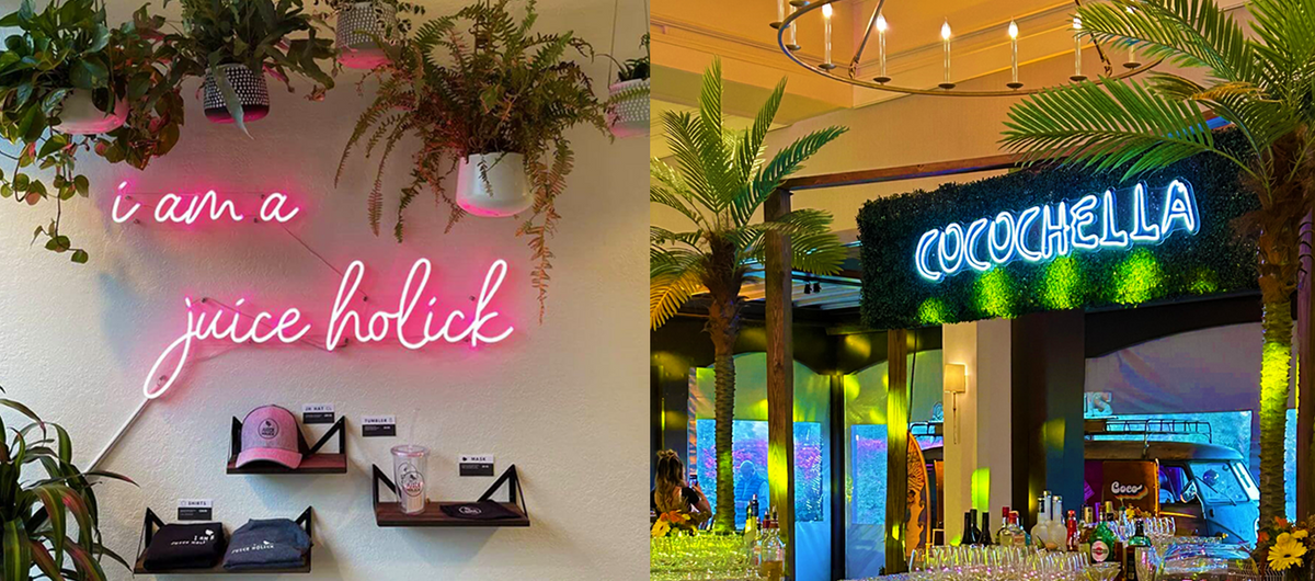 Custom Neon Signs | Custom Made Wall Neon Signs For Bedroom & Wedding