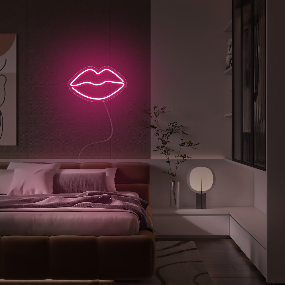 Mini Lips LED Neon Signs