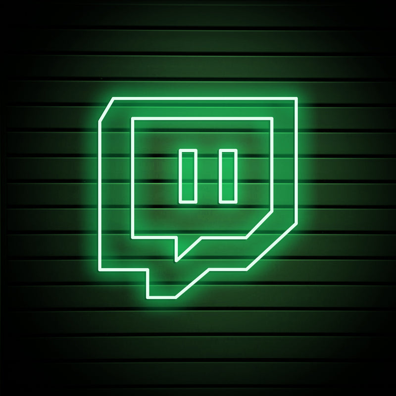 Twitch Logo Neon Signs