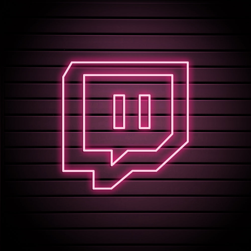 Twitch Logo Neon Signs